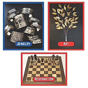 K&S Percision Metals 16408 Brass Sheet Metal Rack, 0.040" Thickness x 6" Width x 12" Length, 18 Gauge, 3 pc, Made in USA