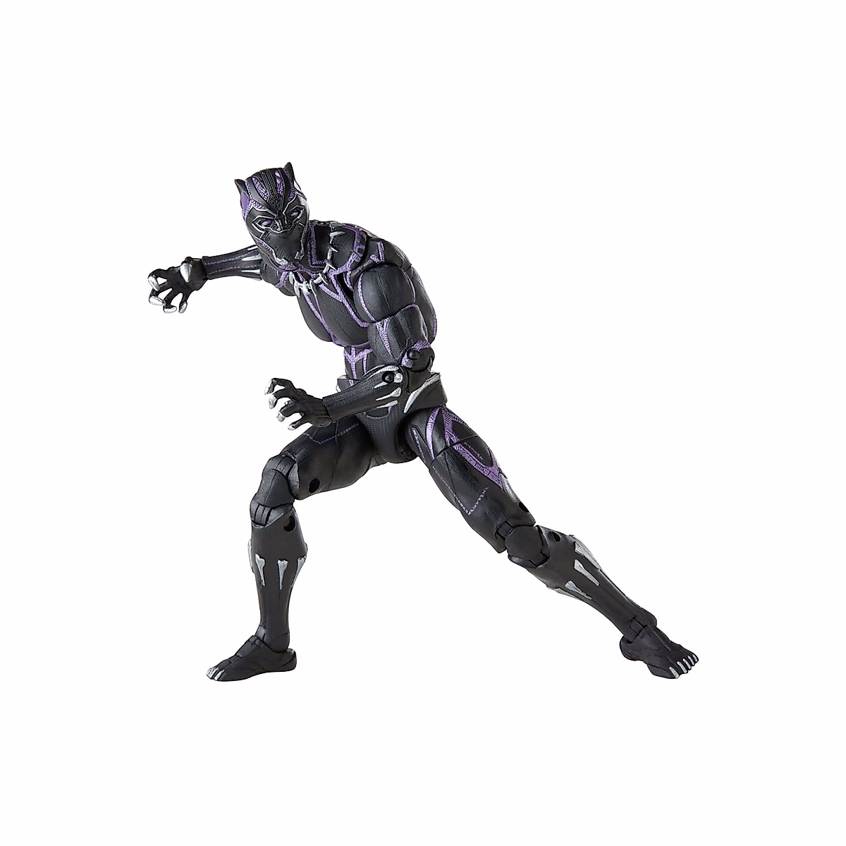Marvel Legends Series Black Panther Legacy Collection Black Panther 6-inch Action Figure Collectible Toy, 3 Accessories