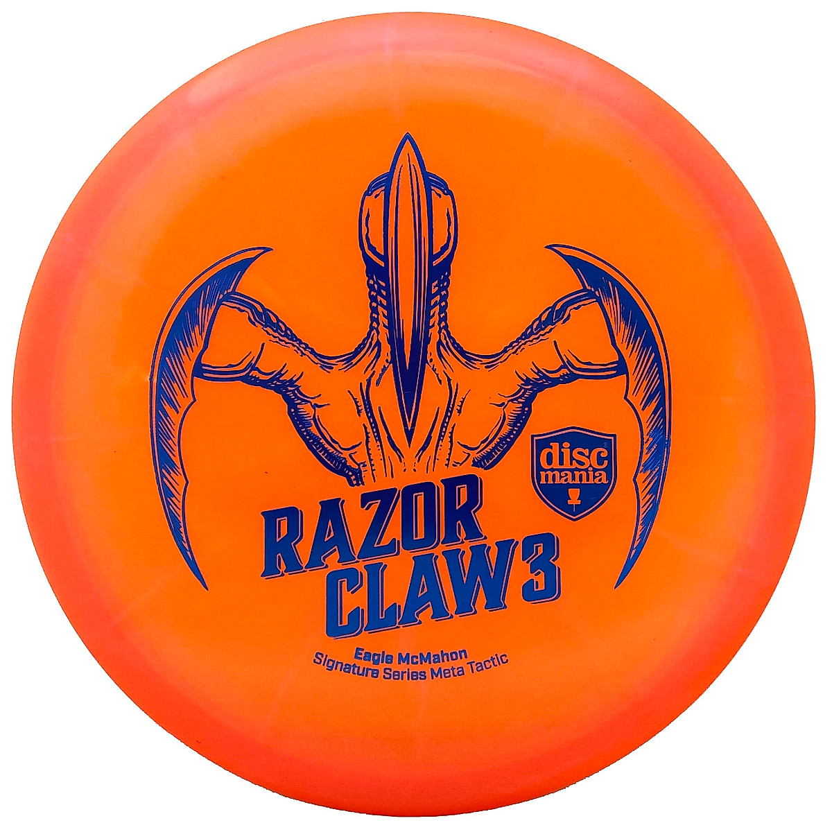 Discmania Eagle McMahon Meta Tactic Razor Claw 3– Utility Disc, Overstable and Reliable Disc Golf Disc 173-176g