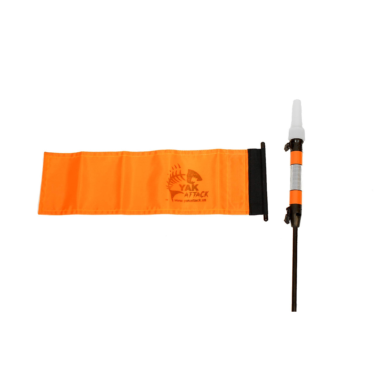 YakAttack VISIPole II GearTrac Ready Light with Flag (V2FM+FPG)