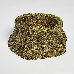 Kaytee Premium Timothy Hay Chew-A-Bowl for Rabbits, Guinea Pigs, and Chinchillas