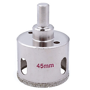 JINGLING 45mm 1-3/4" inch Diamond Hole Saw Tile Drill Bit Masonry Tools for Stone Glass