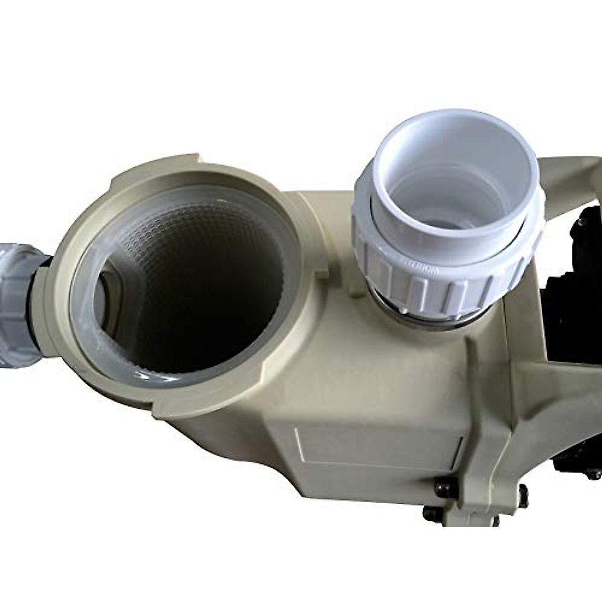 FibroPool 1.5 HP Swimming Pool Pump for In Ground Pools and Spas - 1.5 Horsepower - Designed in the USA - High Efficiency Single Speed Motor With Clear Top Lid - FP150