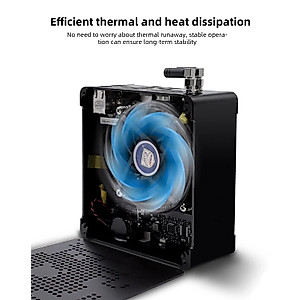 Mini PC with Win11 OS, 6Core Core i9-8950HK Mini Computer, 32G DDR4 RAM+512GB NVME SSD+1TB HDD, WiFi6, BT5.2, Gigabit Ethernet, HDMI&DP Ports Support Dual Display, Mounting Bracket, Auto Power On
