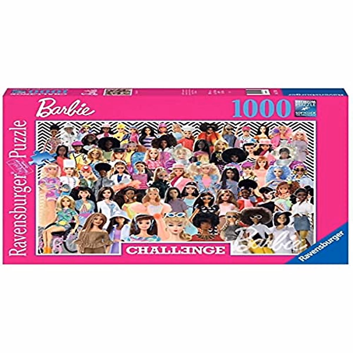 Ravensburger Puzzle Barbie Challenge 17159 1000-Piece Puzzle for Adults and Children from 14 Years