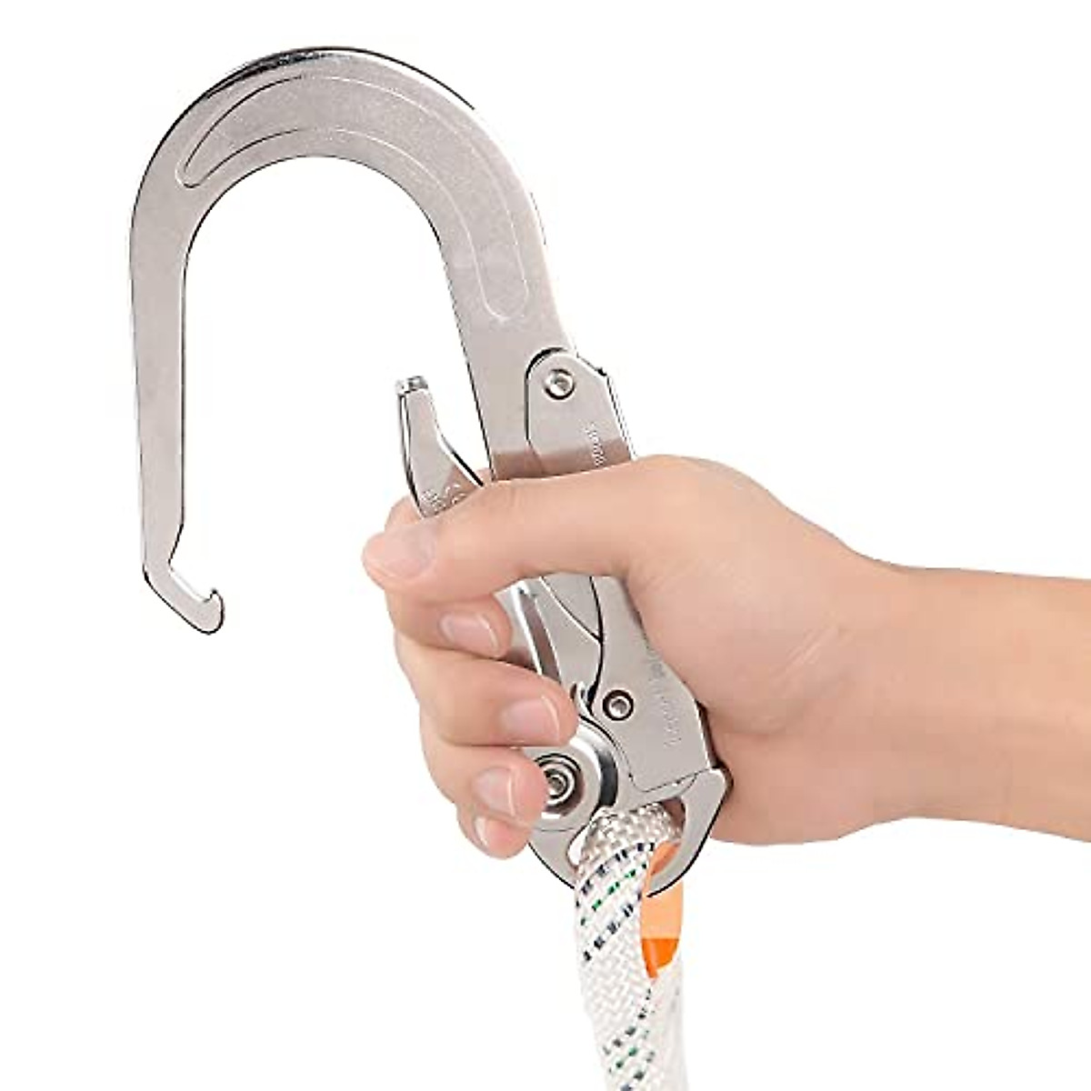 Ymachray Fall Protection Safety Harness OSHA/ANSI Compliant,internal Shock Absorbing landyard&Hook