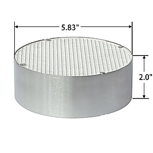 Wood Stove Catalytic Combustor, 6" Round Ceramic Catalytic Combustor Replacement for Dutchwest & Englander & Dovre Wood Burning Stoves