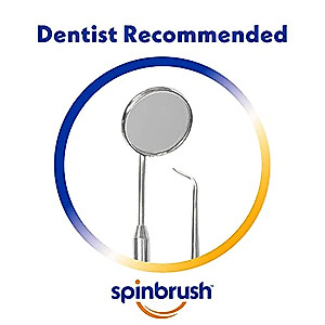 ARM & HAMMER Spinbrush Pro Series Daily Clean Powered Toothbrush Medium - Color Vary (Pack of 2)