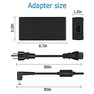 230W AC Charger for Acer Predator 15 G9-593 G9-593G 17 G5-793 G5-793G G9-793 G9-793G Predator Helios 500 PH517-51 PT715-51 PT917-71 Predator Triton 700 Predator Triton 900 PT917-71