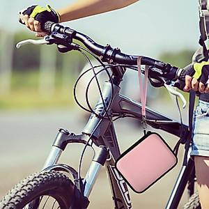 Vlogging Camera Case Compatible with brewene/for Femivo/for KVUTCIEIN/for Duluvulu 4K 48MP Digital Cameras for Youtube. Vlog Camera Carrying Storage for Lens, Cable and Other Accessories (Pink)