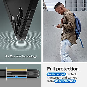 Spigen Tough Armor Designed for Galaxy S23 Plus Case (2023) - Black