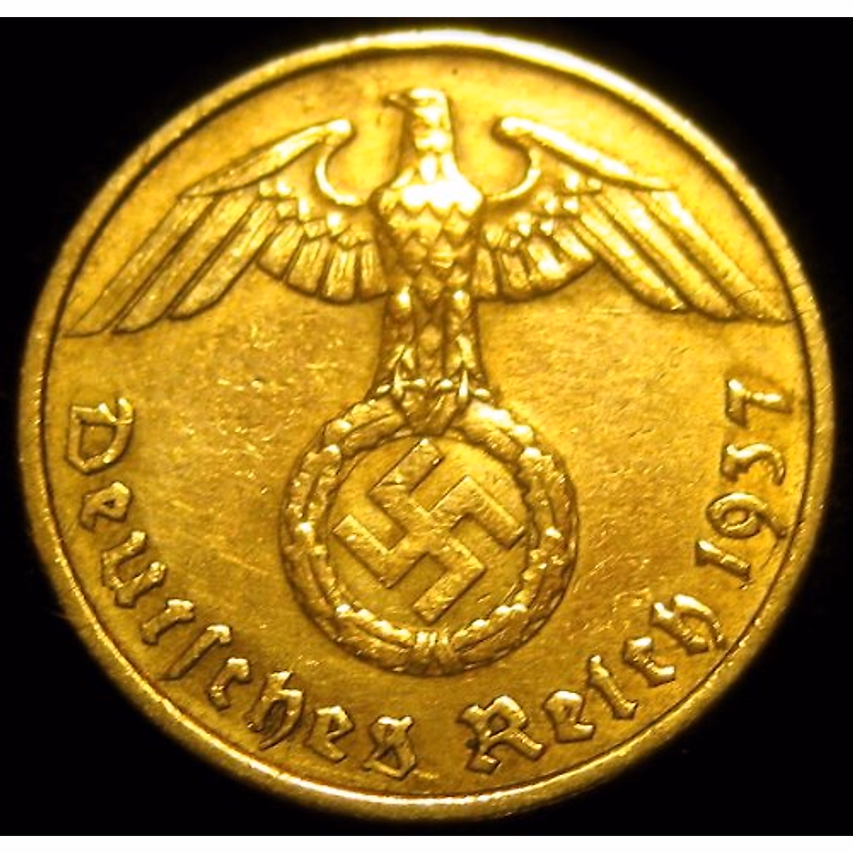 German Third Reich - 1937A Five Reichspfennig Coin