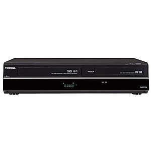 Toshiba DVR670/DVR670KU DVD/VHS Recorder with Built in Tuner, Black (2009 Model) (Renewed)