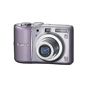 Canon PowerShot A1100IS 12.1 MP Digital Camera with 4x Optical Image Stabilized Zoom and 2.5-inch LCD (Pink) (OLD MODEL)