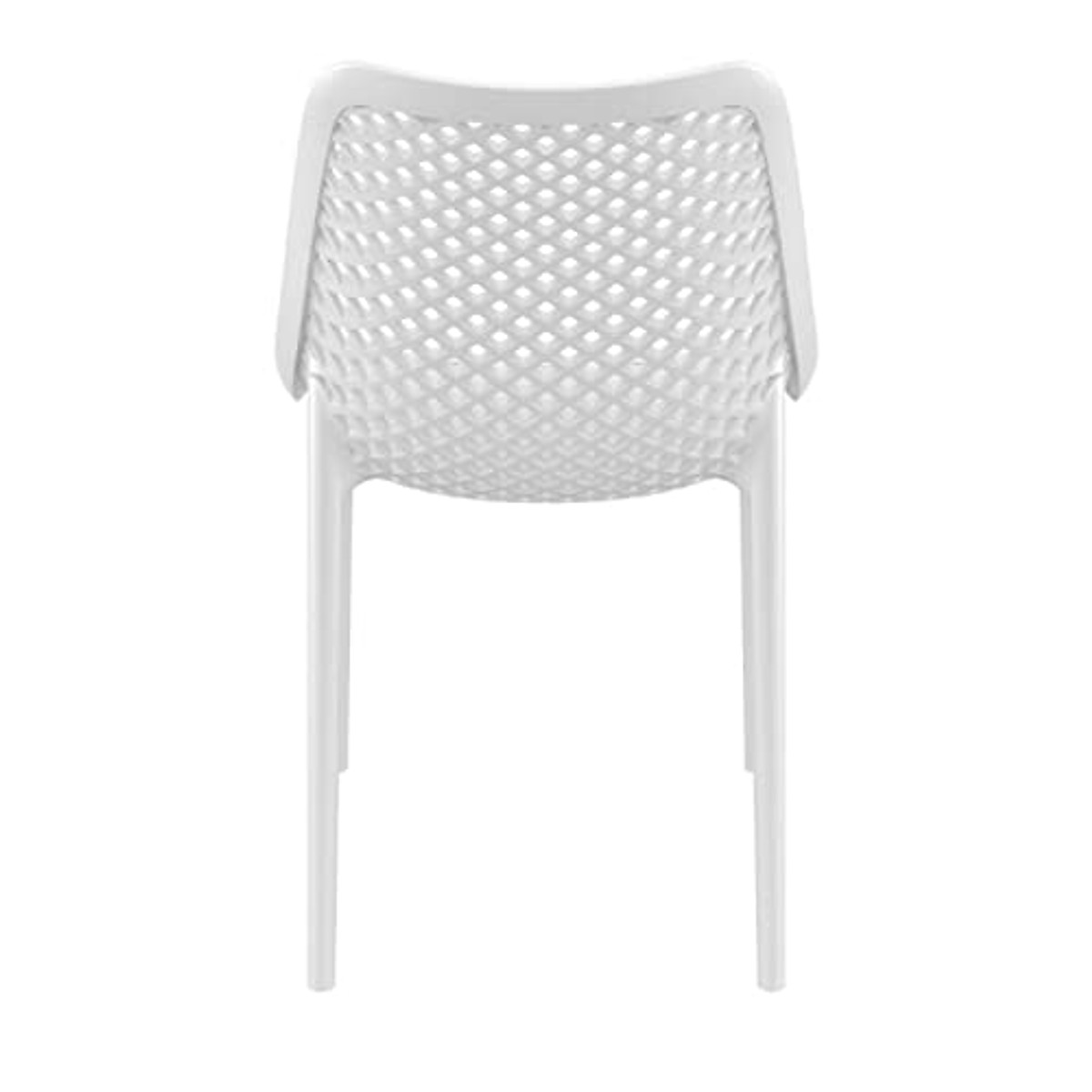 Air Outdoor Dining Chair White