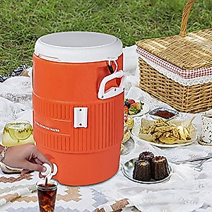 3Pcs Push Button Water Spigot Cooler Spigot Replacement, Reusable Water Spigot Compatible with Igloo 2, 3, 5, and 10 Gallon Water Cooler, Durable Spigot for 5 Gallon Bucket (White)