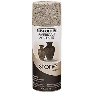 Rust-Oleum 7995830 Stone Creations Spray, 12 oz, Pebble