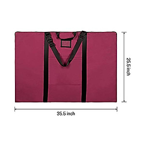 SWISSELITE Art Bags for Suppliers with Zipper and Handle,Great for Art Storage Poster Board, Art Portfolio Case, Tote Bag for Drawing