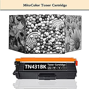 8-Pack(2BK+2C+2M+2Y) Compatible TN431 Toner Cartridge Replacement for Brother TN-431 HL-L8360CDW MFC-L8900CDW HL-L8360CDWT HLL8260CDW HLL8360CDW MFC-L8610CDW L8360cdw L8900cdw Toner Printer