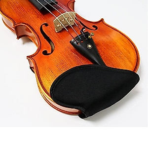 KAIY Violin Shoulder Rest Pad, Violin Chin Rest Pad Soft Cover Protector, Violin Chinrest Pad Slip Resistant for 3/4 4/4 Violin Accessories