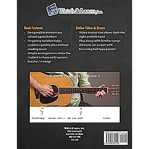 Beginner Guitar Lessons for Kids Book: with Online Video and Audio Access