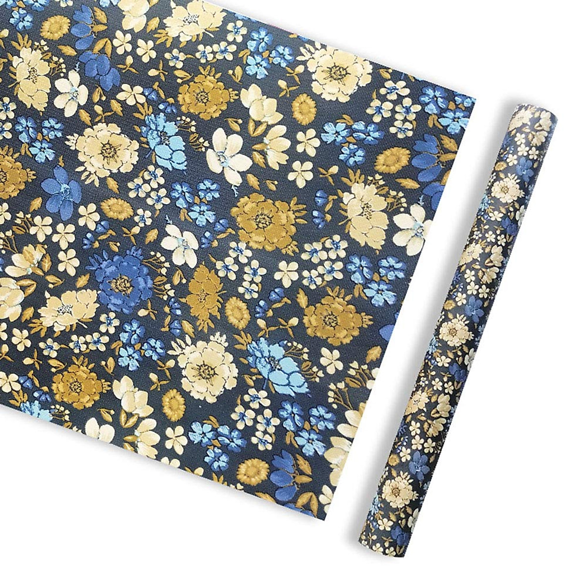 PoetryHome Self Adhesive Vinyl Decorative Wall Paper Shelf Liner for Kitchen Bathroom Cabinets Dresser Desk Drawer Closet 17.7x117 Inches