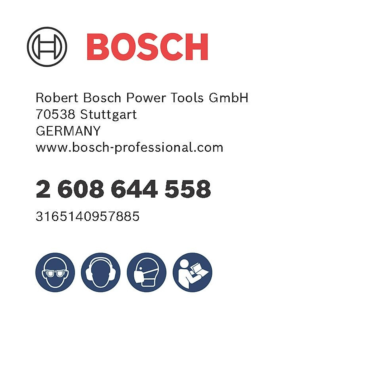Bosch Professional Circular Saw Blade Expert (for Fibre Cement, 250 x 30 x 2.2 mm, 6 Teeth; Accessories: Cordless Circular Saw)