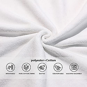 Pfrewn Highland Cattle Cow Sunflower Hand Bath Towels Soft Absorbent Bathroom Guest Towel Hanging Kitchen Dish Towel for Home Decor 16x30 in