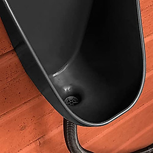 Urinal Simple and Waterless with a hose