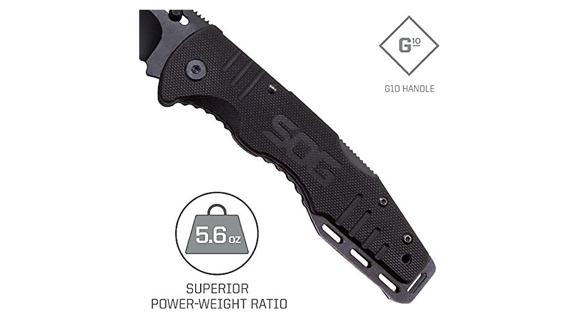 SOG Salute Tactical Folding Pocket Knife - EDC Tool