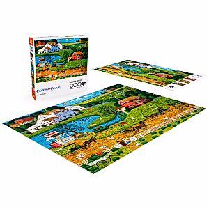 Buffalo Games - Charles Wysocki - Jolly Hill Farms - 300 Large Piece Jigsaw Puzzle