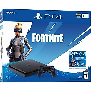 2020 Newest Playstation 4 Fortnite Neo Versa Gaming Console Bundle - Included 3 Games (Hozion Zero Dawn, God of War, Last of Us) w/HESVAP Charging Station Dock