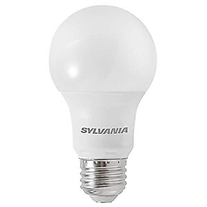 SYLVANIA A19 LED Light Bulb, 9W, 60W Equivalent, 13 Year, Dimmable, 800 Lumens, 3500K, Bright White - 1 Pack (71185)