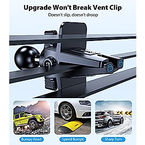 VICSEED for MagSafe Car Mount [2023 Upgraded 20 Strongest Magnet] Magnetic Phone Holder for Car Vent 360 Adjustable Magnetic Phone Mount for Car Fit for iPhone 14 13 12 Pro Max Plus Mini MagSafe Case