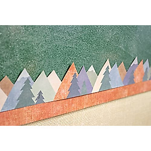 Teacher Created Resources Moving Mountains Terra Cotta Straight Border Trim