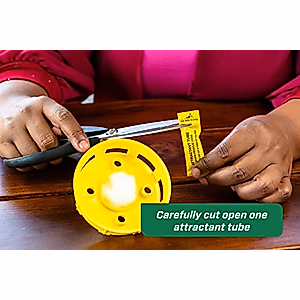 RESCUE! Yellowjacket Attractant Reusable Yellowjacket Traps – 4 Week Supply