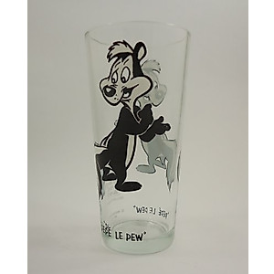 Pepsi Collector Series Glass, Pepe Le Pew 1973