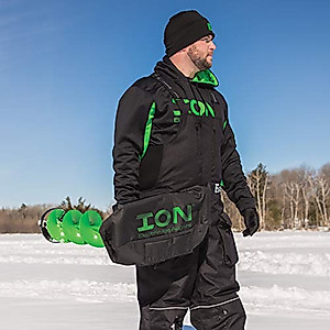 ION Ice Auger Powerhead Cover, Black