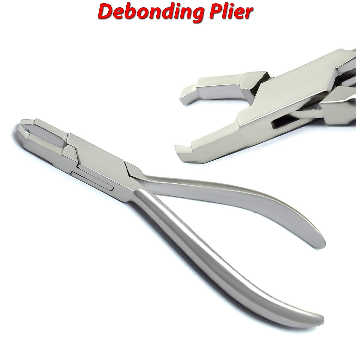 MEDSPO Professional Dental Pliers | Orthodontic Braces Wire Bending Loop Forming Pliers | Bracket Remover | Band Arch Wire Cutters Set Kit (Debonding Pliers)