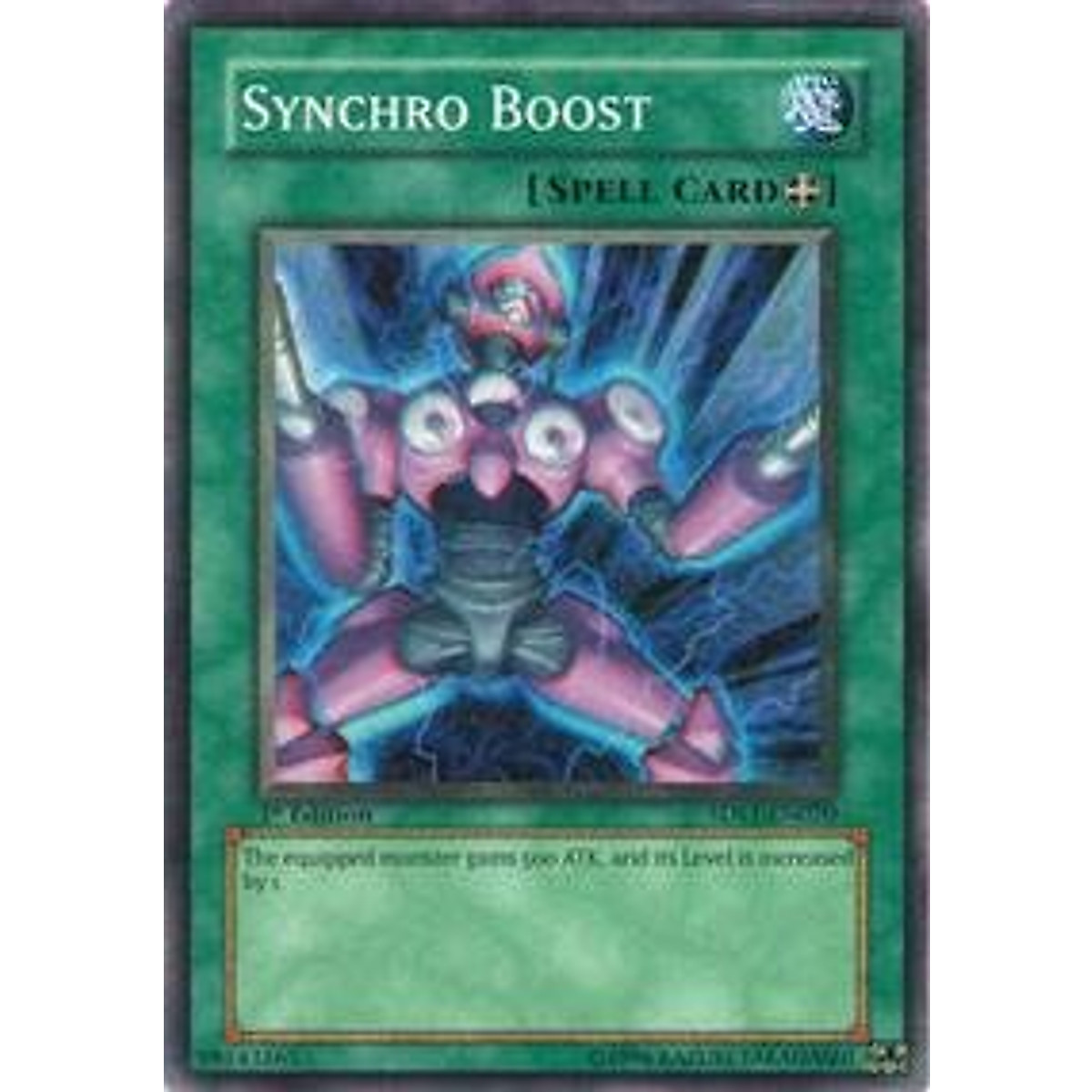 Yu-Gi-Oh! - Synchro Boost (5DS1-EN020) - 5Ds Starter Deck - Unlimited Edition - Common