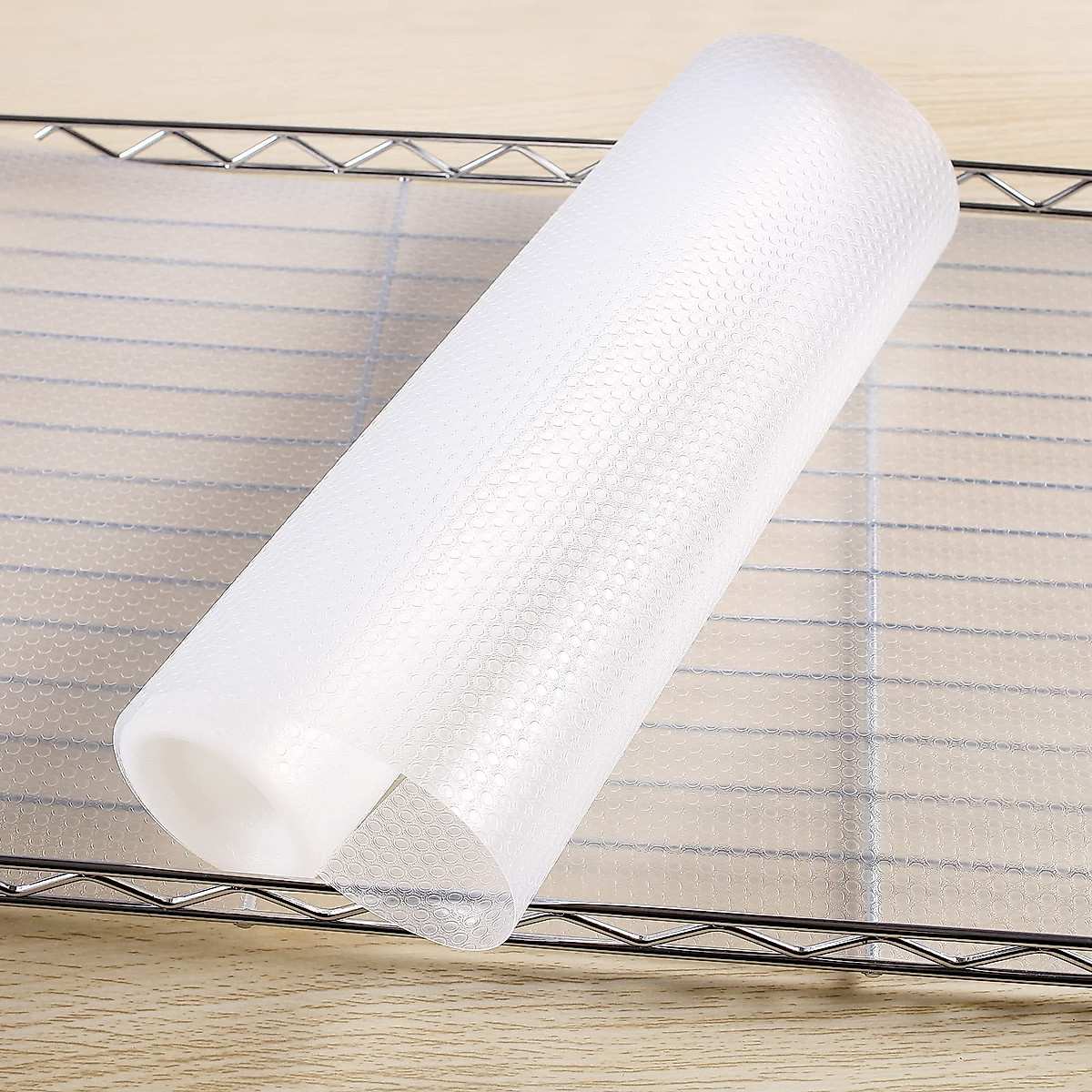 Shelf Liner for Kitchen Cabinets.12x197Inches Wire Shelf Liner,Shelf Liners for Kitchen Cabinet Liner/Drawer Liner.Waterproof/Non-Adhesive