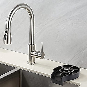Faucet Glass Rinser, Kitchen Sink Glass Rinser Beer Bar Cup Bottle Glass Rinser Washer Cleaner Kitchen Sink Attachment Accessory for Home KTV Bar Restaurants Cafes