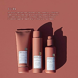 Kristin Ess Hair Ultra Hydrating Curl Leave-In Cream Conditioner for Curly Hair with Frizz Control, Humidity Shielding, Vegan, Color + Keratin Safe, 8.45 fl oz (Pack of 1)