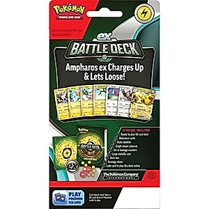 Pokemon TCG: Ampharos ex Battle Deck (Ready-to-Play 60-Card Deck)