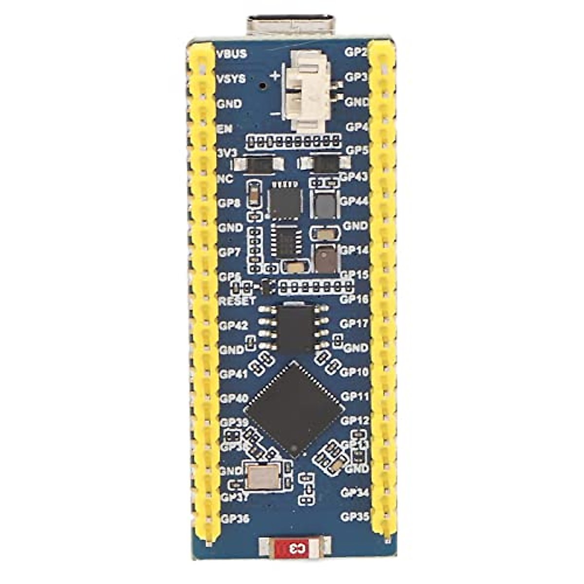 Micro Controller Board, Low Power 2.4 GHz WiFi Colored IPS LCD Display Microcontroller Mini Development Board for MicroPython