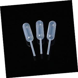 GARVALON 150pcs 4 Ml Dropper for Cake Strawberry Pipettes Cupcake Injection Dropper for Dessert Mini Pipettes for Strawberries Liquid Dropper Straws Cake Ice Cream Dropper White