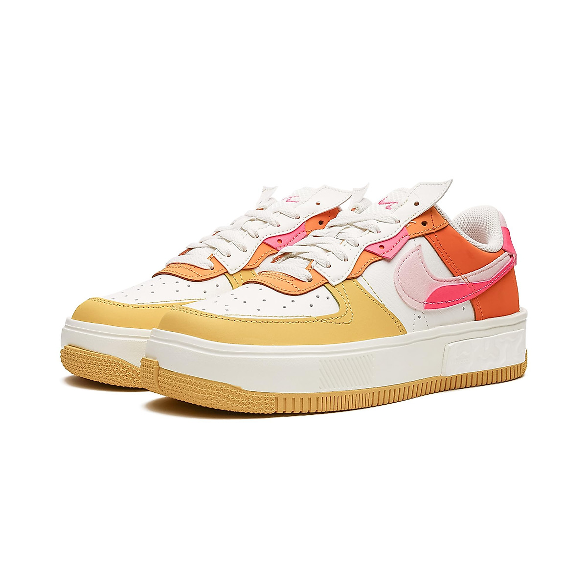NIKE Women's Air Force 1 Fontanka Summit White/Hyper Pink (DX2675 100) 11.5