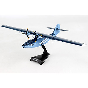 Daron Worldwide Trading Postage Stamp USN Pby5 Catalina 1/150 Airplane Model