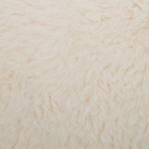 Christopher Knight Home Pearcy Furry Sheep Ottoman, White