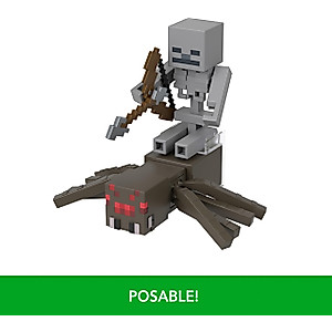 Mattel Minecraft Toys, 3.25-inch Action Figure 2-Packs, 2 Figures and 2 Accessories, Collectible Gifts for Kids, HLB29